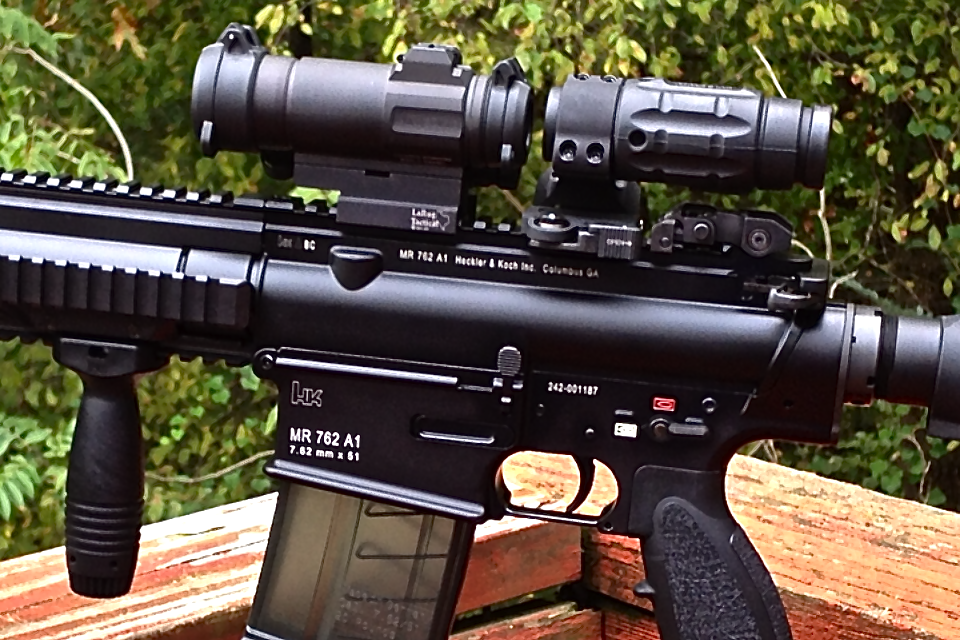 Aimpoint Pro-Patrol Red Dot on a MR762 | HKPRO Forums