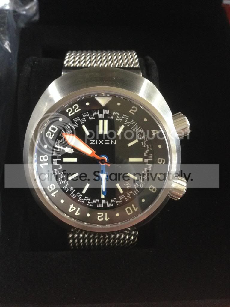 Zixen DSR 500 Gmt With Rubber And Mesh BNIB Australia | WatchUSeek ...