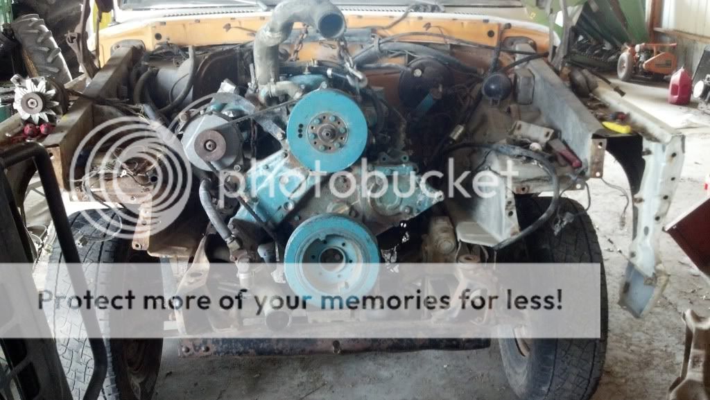 Starting my 76 Highboy DT360 swap - Page 2 - Ford Truck Enthusiasts Forums