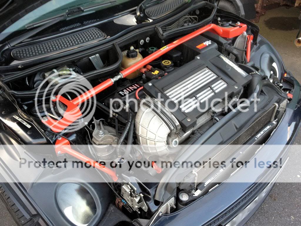 R53 Cabrio front braces fitment guide | MiniTorque.com