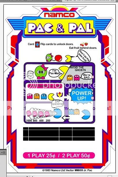 Pac & Pal instruction card | Museum of the Game® & International Arcade ...