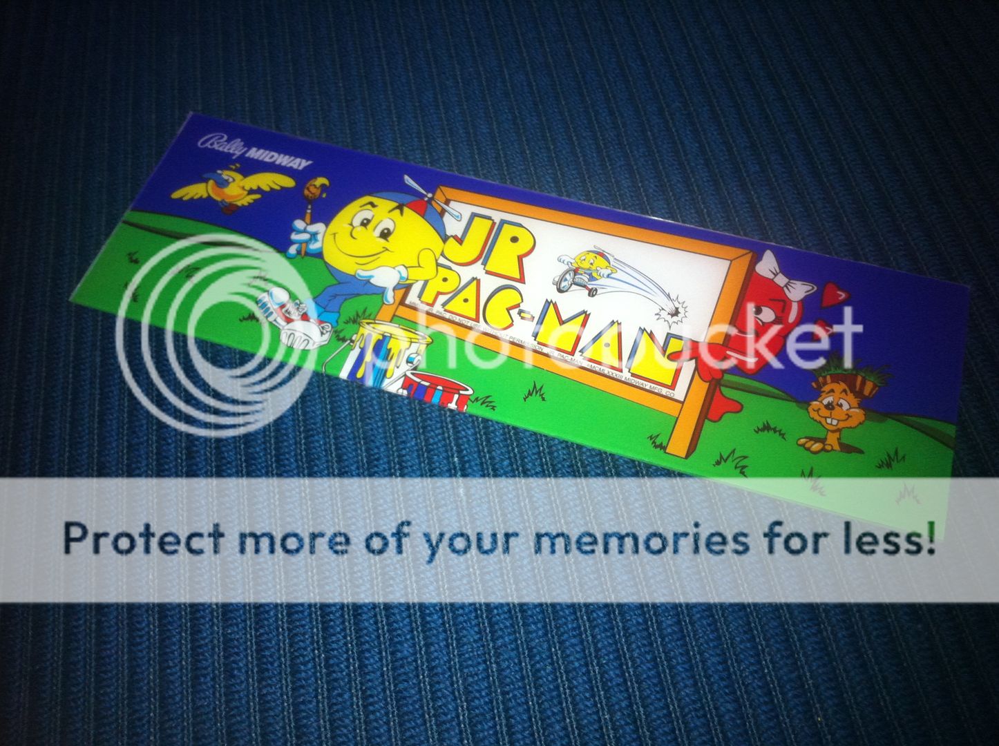 Possibly the first new Jr. Pac-Man Mini marquee since 1983! | Museum of ...